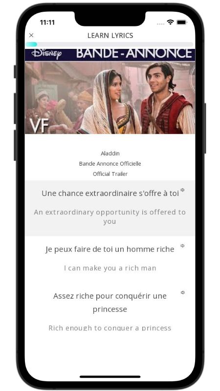 Aladdin Bande Annonce Officielle Lyrics English Translation