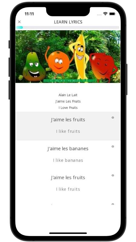 Alain Le Lait J'aime Les Fruits Lyrics English Translation