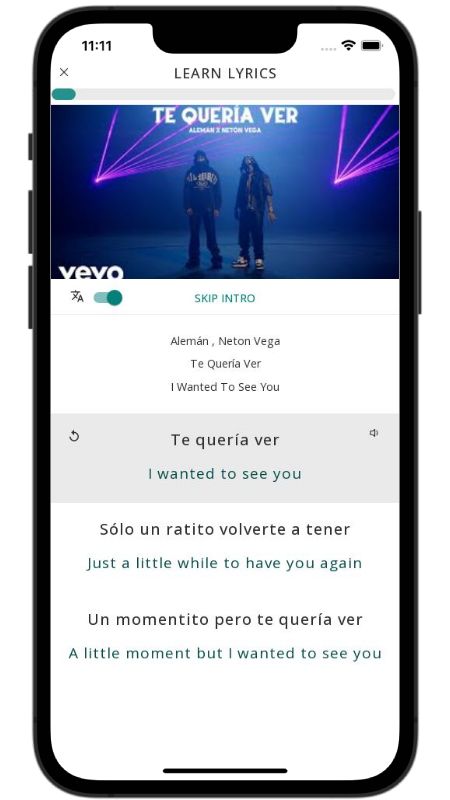 Alemán Te Quería Ver Lyrics English Translation