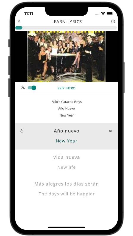 Billo's Caracas Boys Año Nuevo Lyrics English Translation