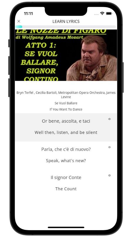Bryn Terfel Se Vuol Ballare Lyrics English Translation