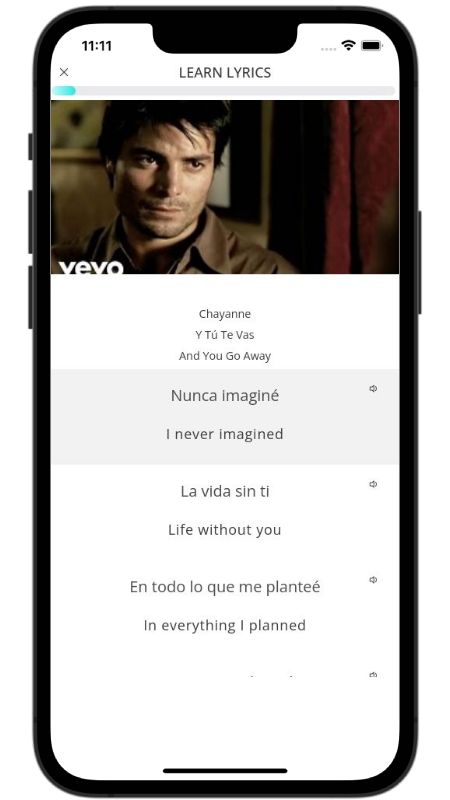 Chayanne Y Tú Te Vas Lyrics English Translation