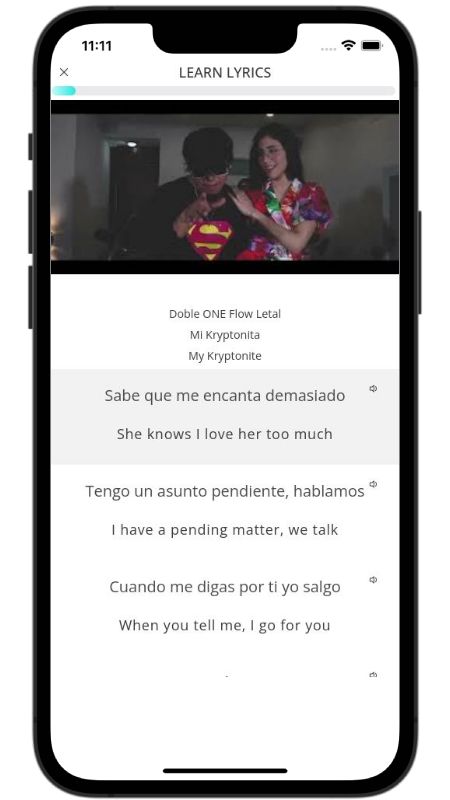 Doble ONE Flow Letal Mi Kryptonita Lyrics English Translation