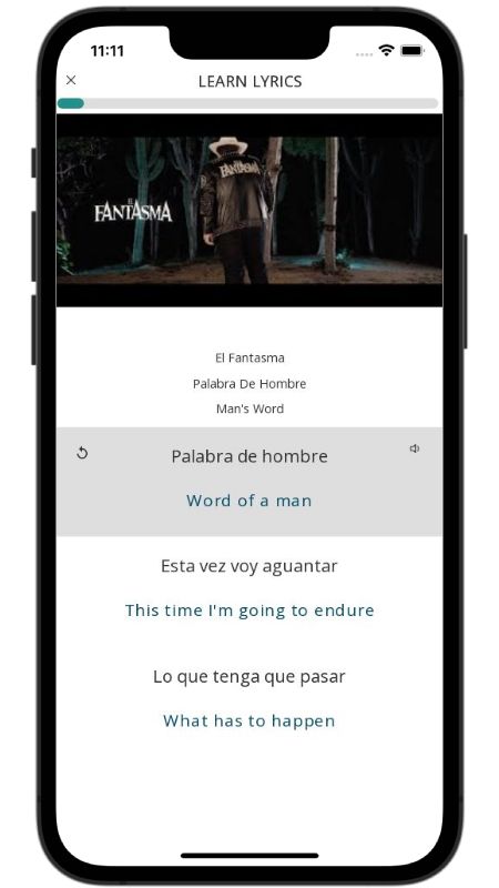 El Fantasma Palabra De Hombre Lyrics English Translation