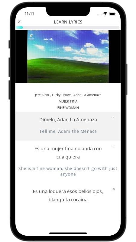 Jere Klein MUJER FINA Lyrics English Translation