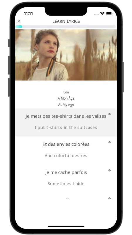 Lou A Mon Âge Lyrics English Translation