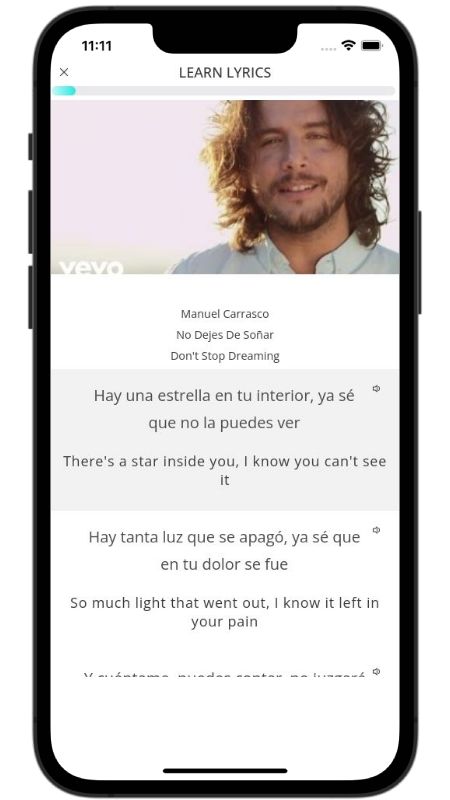 Manuel Carrasco No Dejes De Soñar Lyrics English Translation