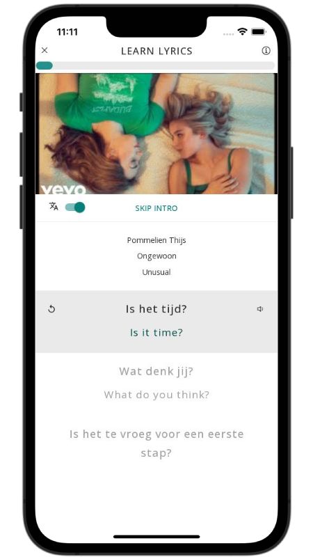Pommelien Thijs Ongewoon Lyrics English Translation